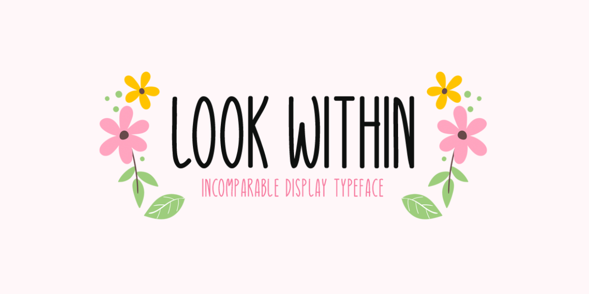 Look Within Font · 1001 Fonts