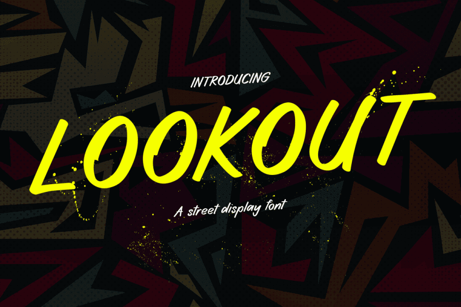 LOOKOUT Font · 1001 Fonts