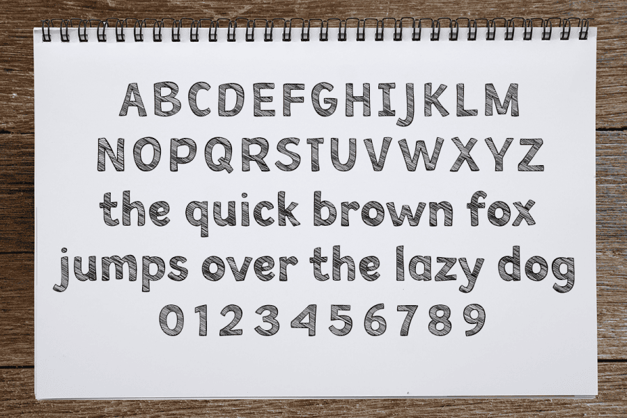 Looks Sketchy Font · 1001 Fonts