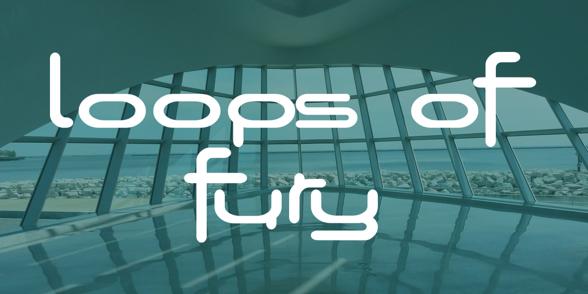 Loops of Fury Font · 1001 Fonts