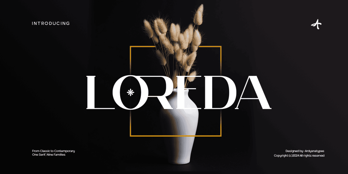 Loreda Font Family · 1001 Fonts
