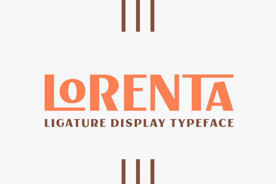 Lorenta Font · 1001 Fonts