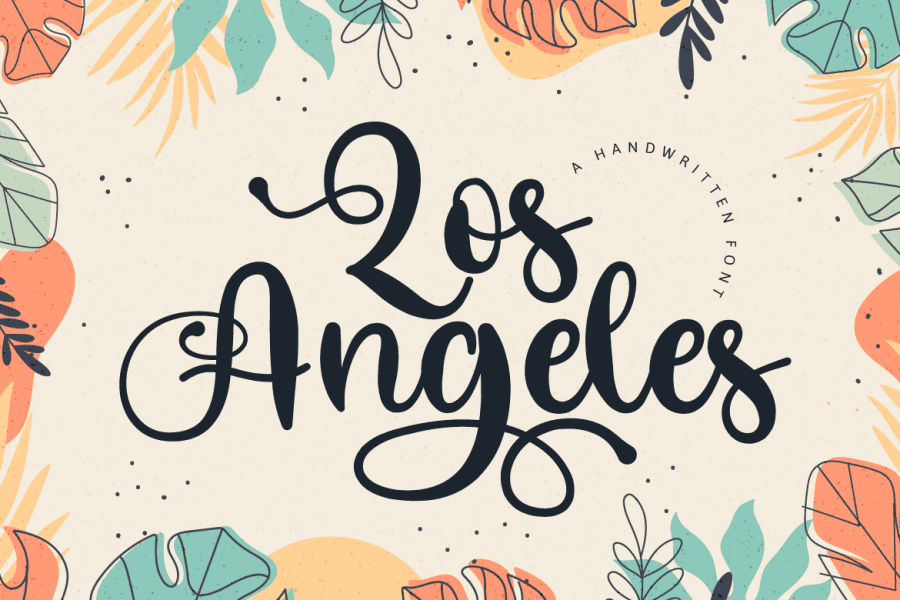Los Angeles Personal Use Only Font · 1001 Fonts