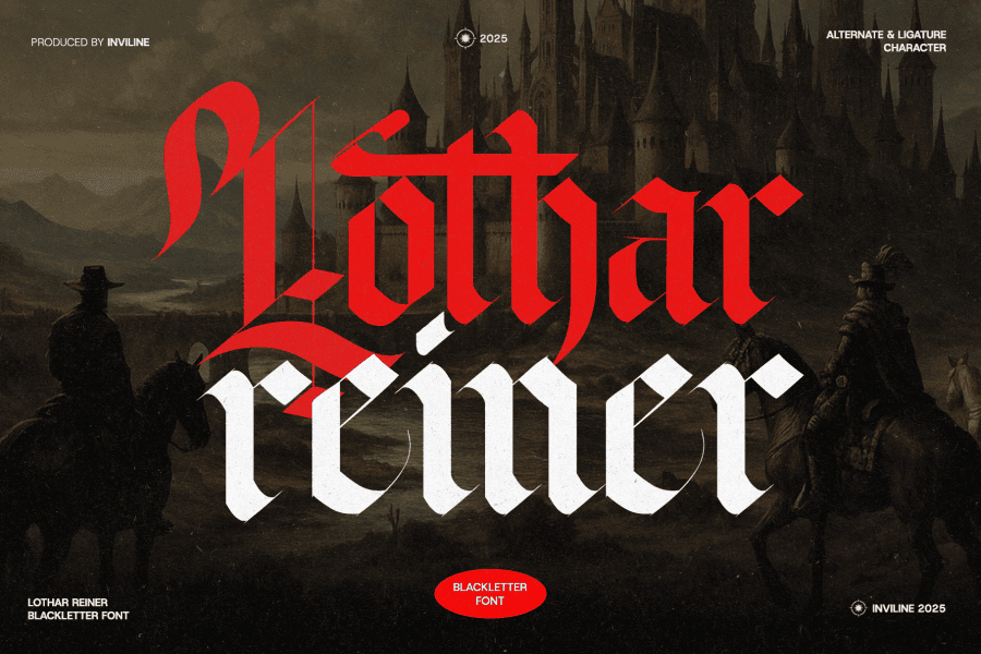 Lothar Reiner Font · 1001 Fonts
