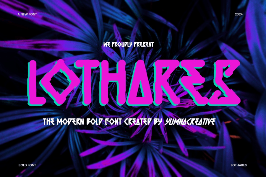 Lothares Font · 1001 Fonts
