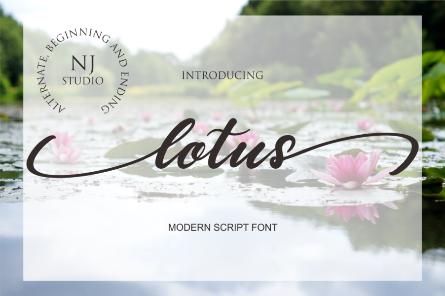 lotus Font · 1001 Fonts