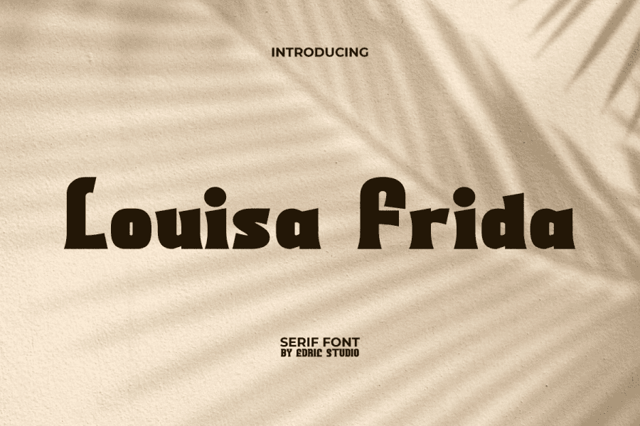 Louisa Frida Demo Font · 1001 Fonts