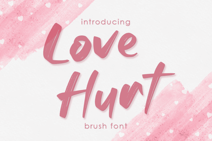 Love Hurt Font · 1001 Fonts