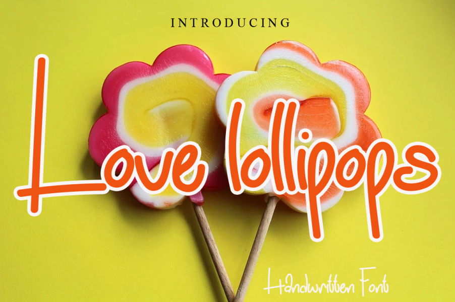 Love Lollipops Font · 1001 Fonts
