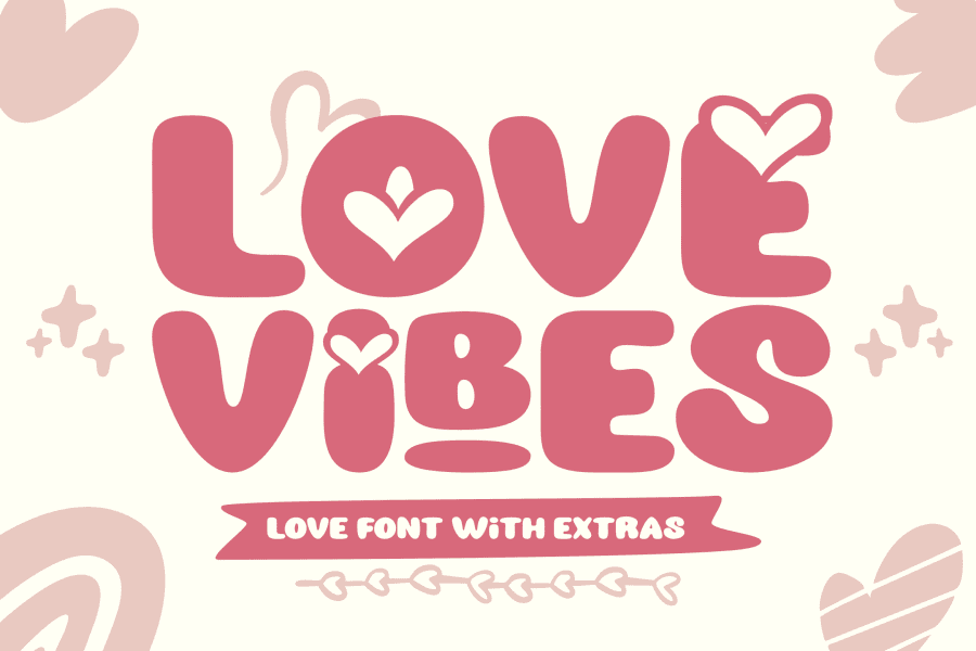 Love Vibes Font · 1001 Fonts