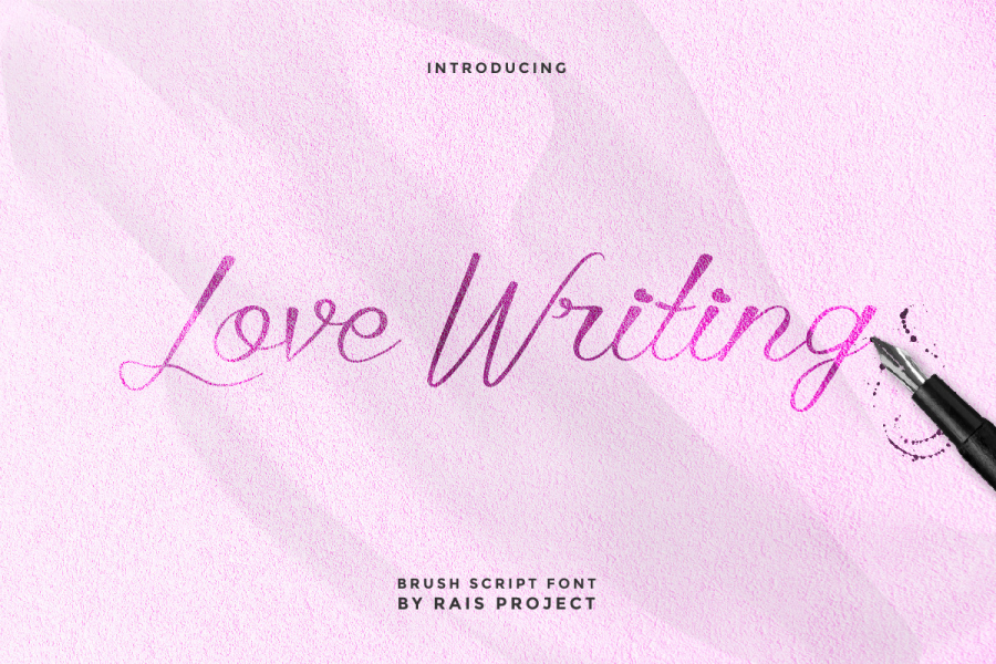 Love Writing Demo Font · 1001 Fonts