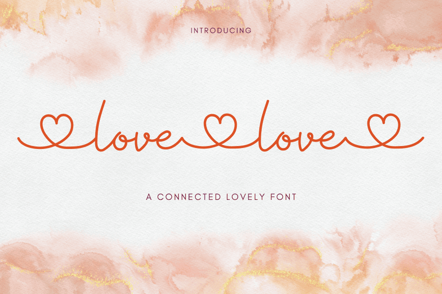 Lovelove Font · 1001 Fonts