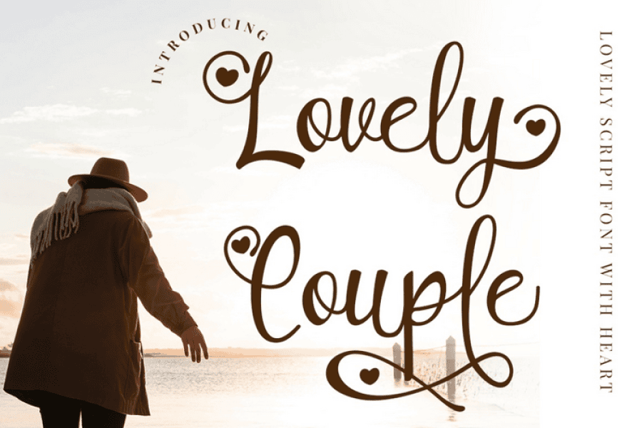 Lovely Couple Font · 1001 Fonts