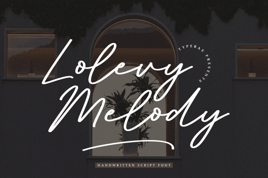 Lovely Melody - Personal Use Font · 1001 Fonts