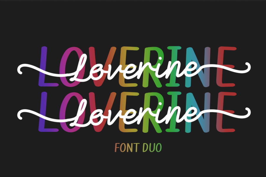 Loverine Font Family · 1001 Fonts