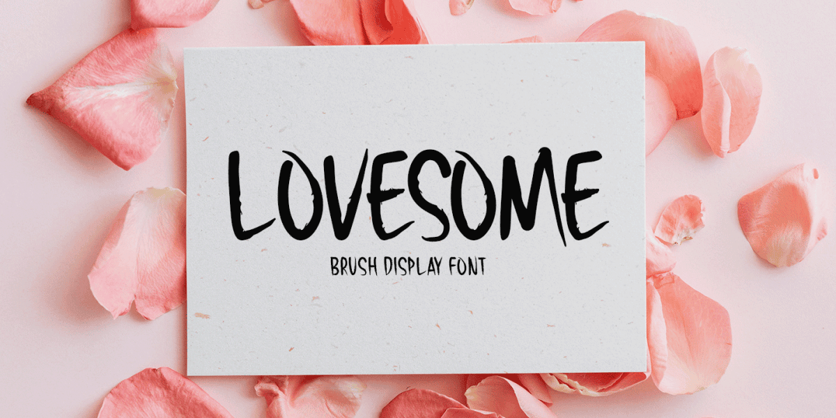 Lovesome Font · 1001 Fonts
