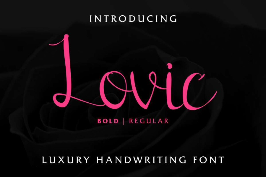 Lovic Demo Font Family · 1001 Fonts