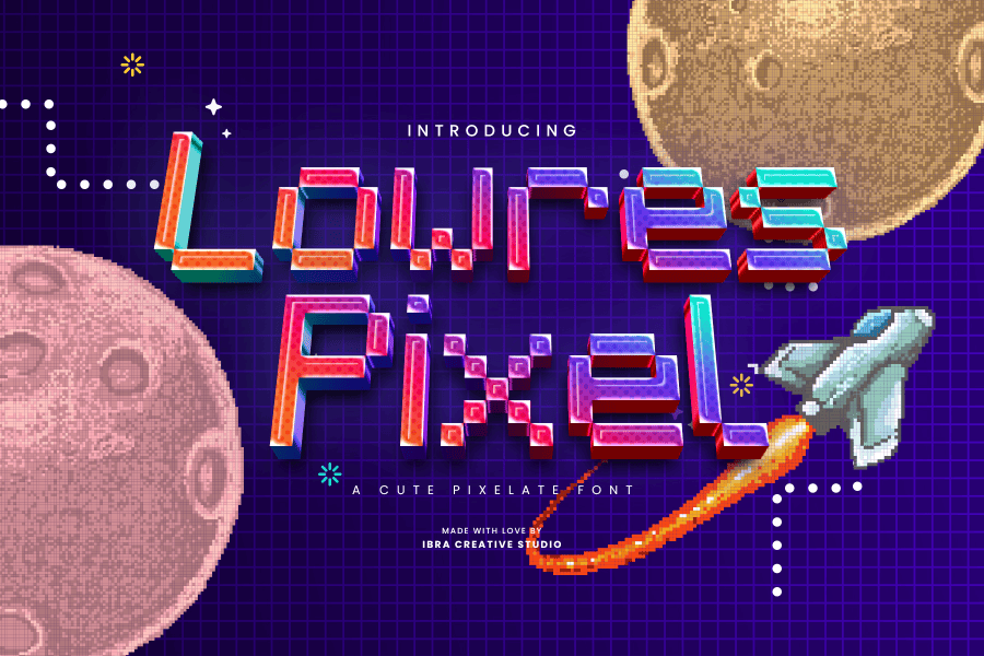 Lower Pixel Font 1001 Fonts