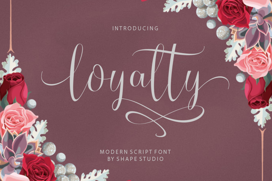 Loyalty Script Font · 1001 Fonts