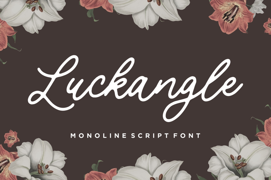 Luckangle Font · 1001 Fonts