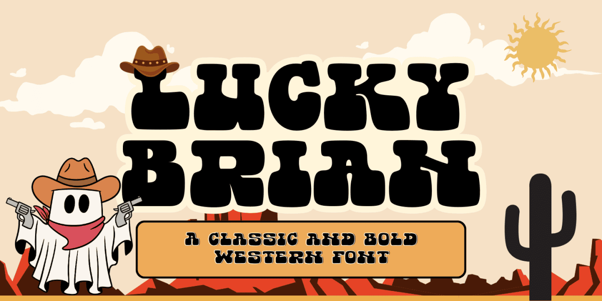 Lucky Brian Font · 1001 Fonts