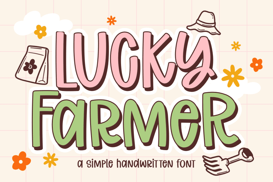 Lucky Farmer Font · 1001 Fonts