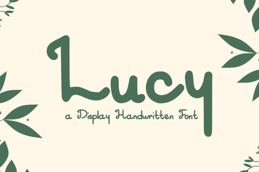 Lucy Font · 1001 Fonts