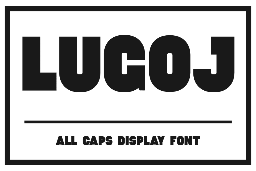 Lugoj Font · 1001 Fonts