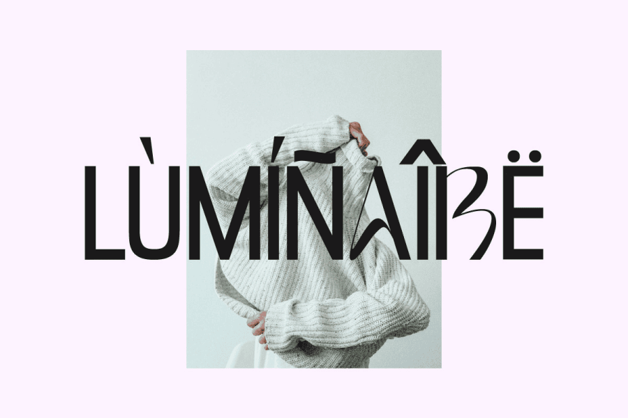 Luminaire Font · 1001 Fonts