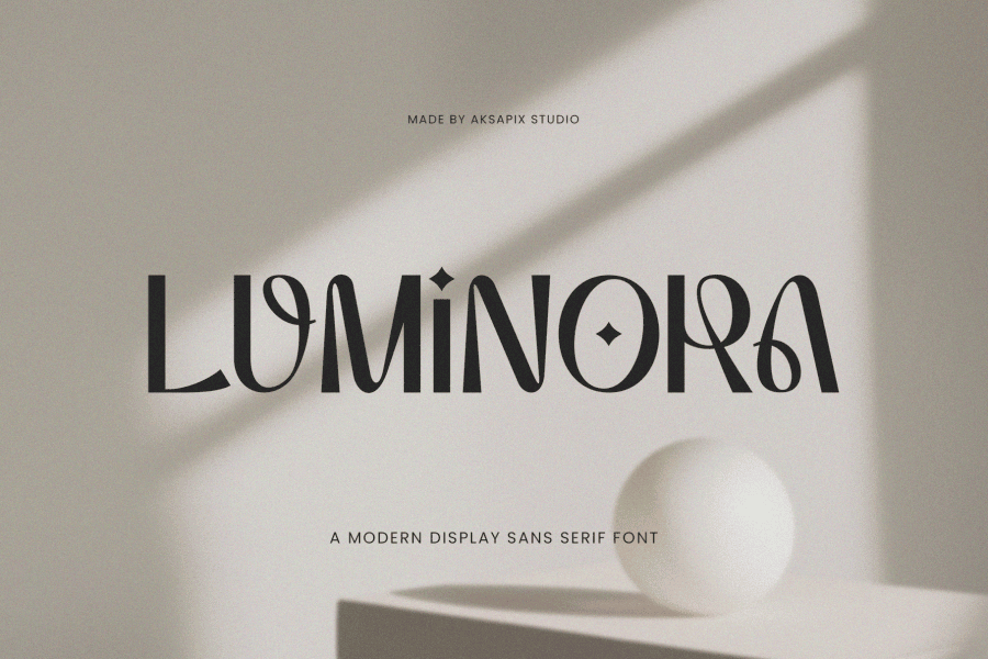 Luminora Font · 1001 Fonts