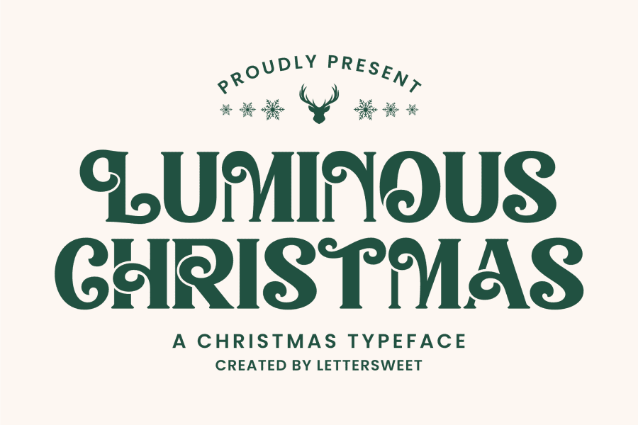 1 Free Christmas Craft, Invitation Font · 1001 Fonts