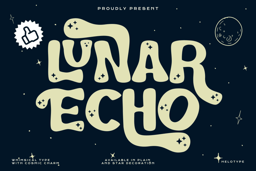 Lunar Echo Font · 1001 Fonts