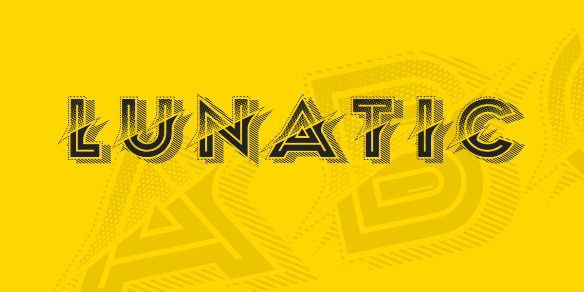 Lunatic Font · 1001 Fonts