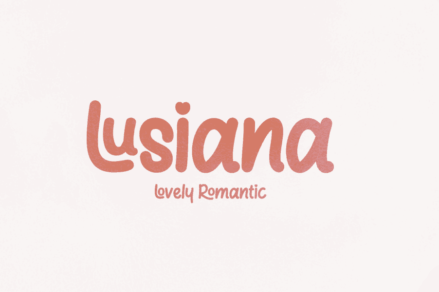 Lusiana Font · 1001 Fonts