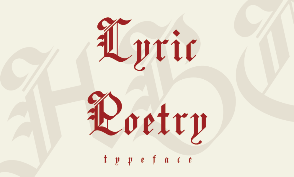 Lyric Poetry Font · 1001 Fonts
