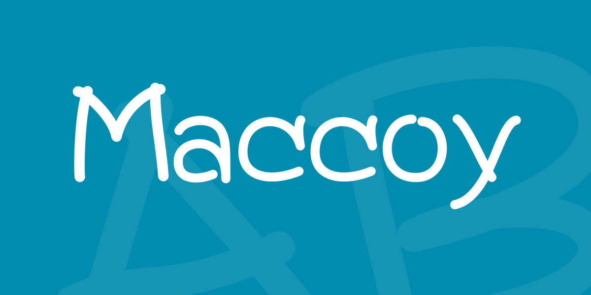 Maccoy Font · 1001 Fonts