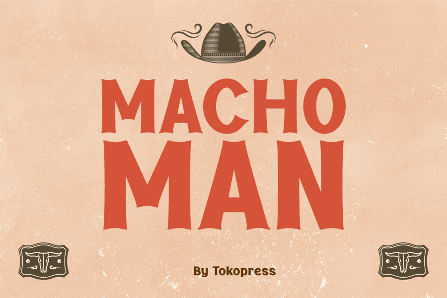 MACHOMAN Font · 1001 Fonts