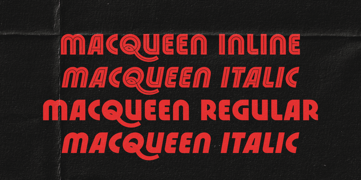 Macqueen Font · 1001 Fonts