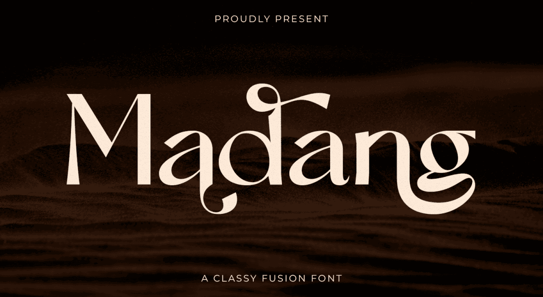 Madang Font · 1001 Fonts