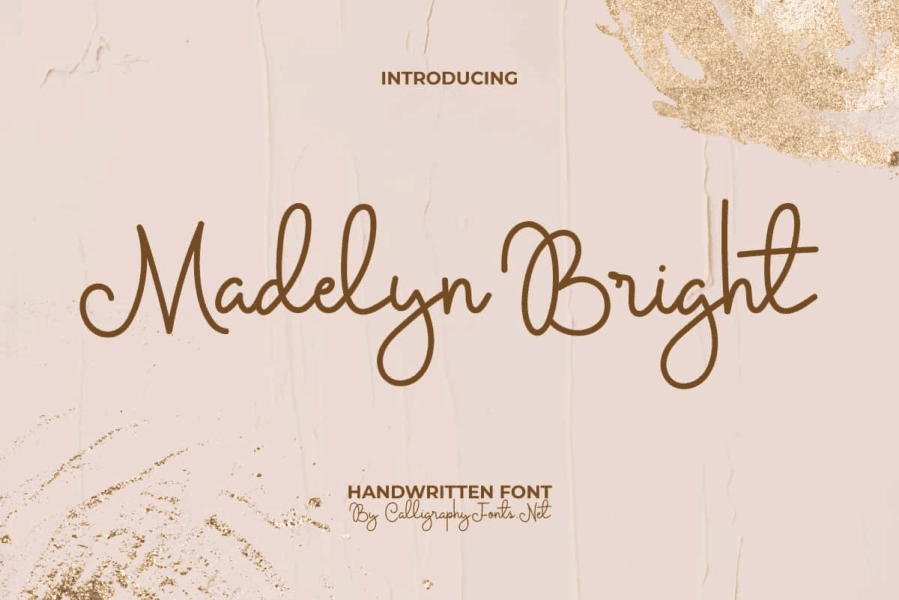 Madelyn Bright Demo Font · 1001 Fonts