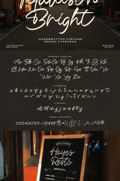 Madison Bright Font · 1001 Fonts