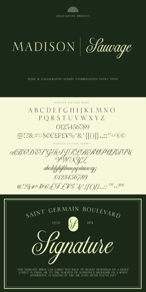Madison Sauvage Font · 1001 Fonts