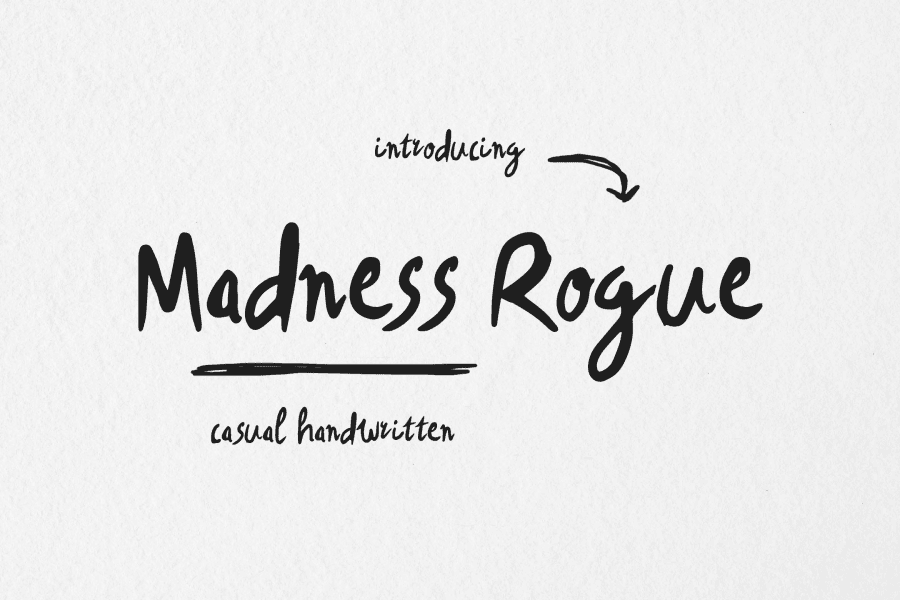 Madness Rogue Font · 1001 Fonts