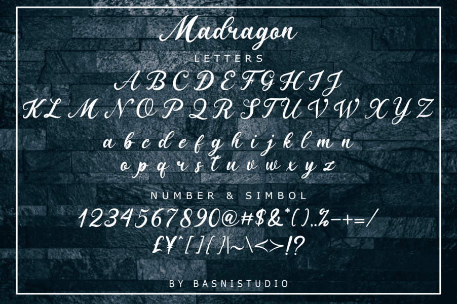 Madragon Font · 1001 Fonts