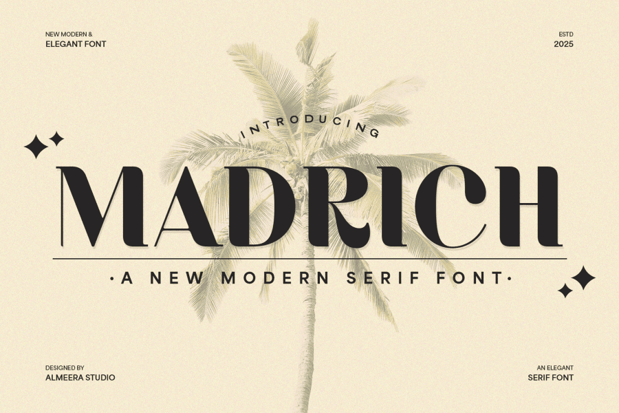Madrich Font · 1001 Fonts