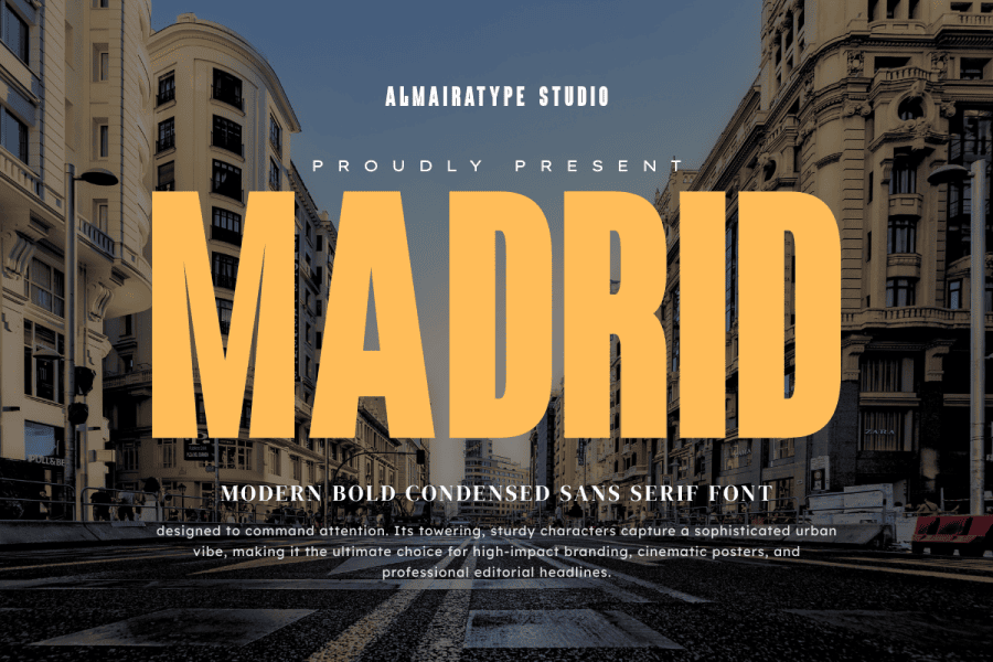 1 Free Architect, High Impact, Tall Font · 1001 Fonts