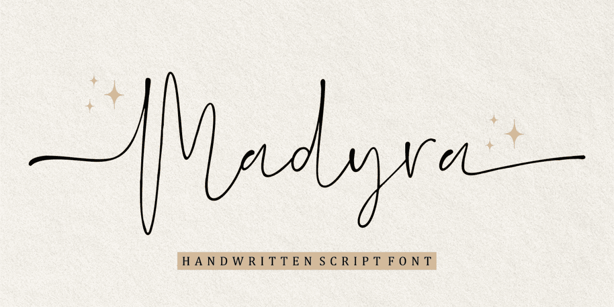 Madyra Font · 1001 Fonts