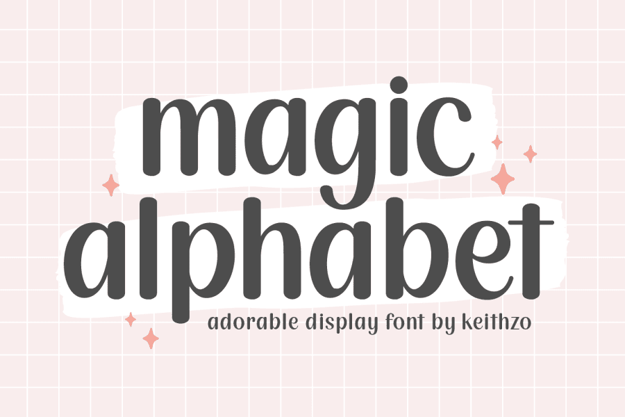 Magic Alphabet Font · 1001 Fonts