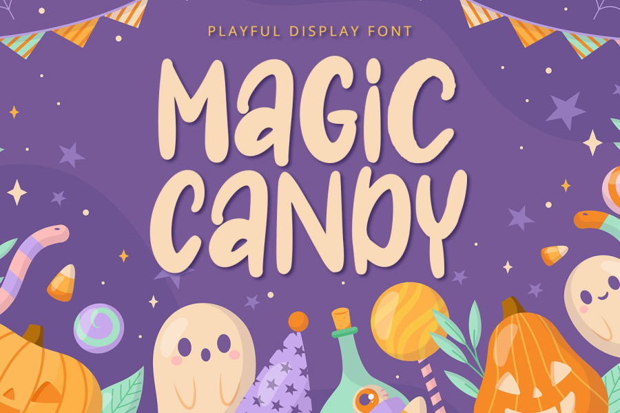 Magic Candy Font · 1001 Fonts