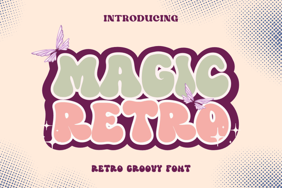 Magic Groovy Font · 1001 Fonts
